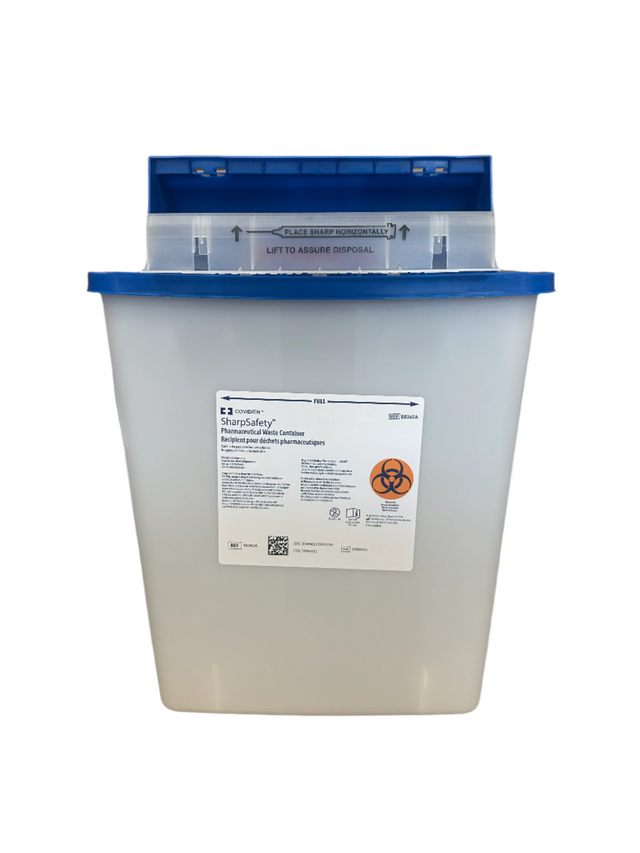 1 qt sharps container 6"x4"x3"